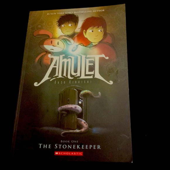 Scholastic | Other | Amulet Childers Graphic Novel Book One The Stone ...